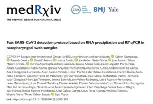 The interinstitutional group of researchers published the fast SARS-CoV-2 detection protocol ...